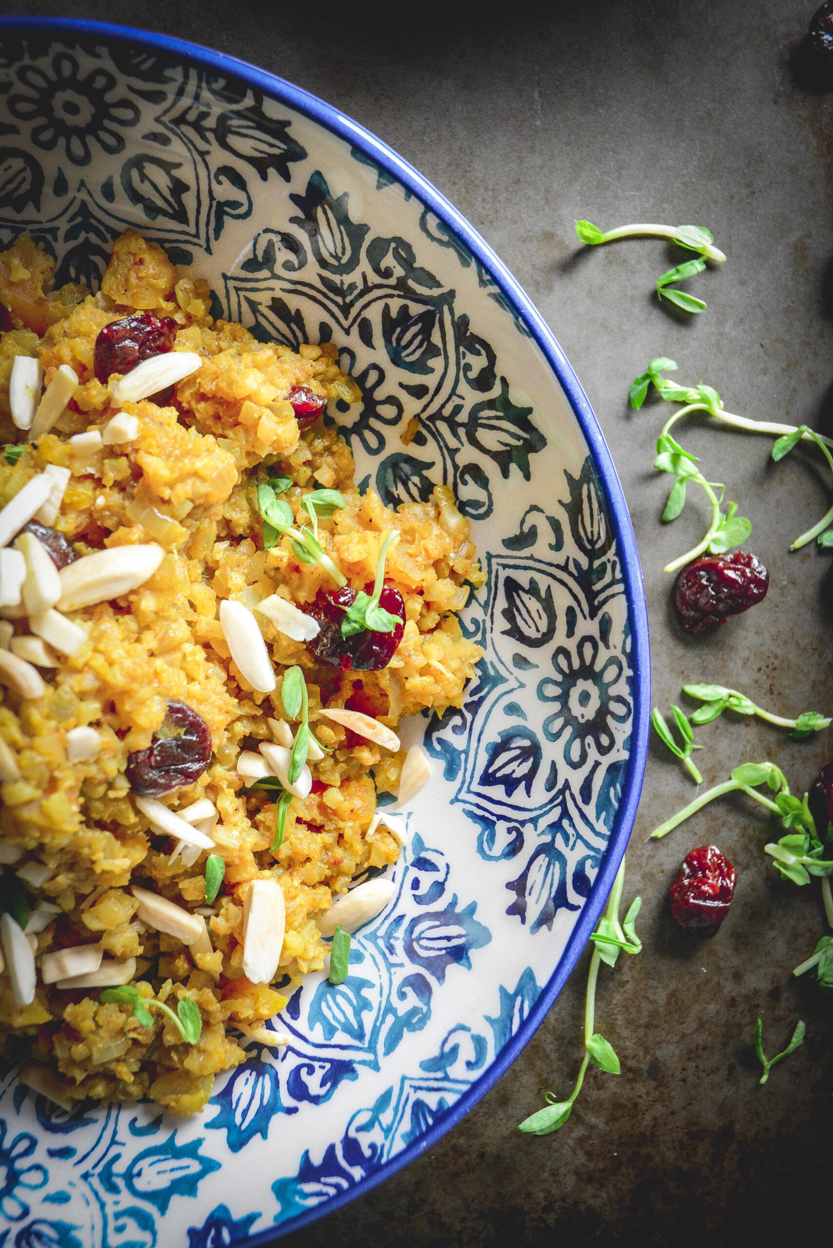 Cauliflower Moroccan Couscous - Calm Eats