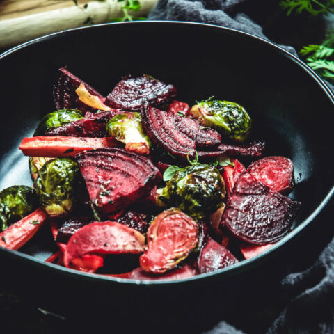 Maple Roasted Vegetables - Calm Eats