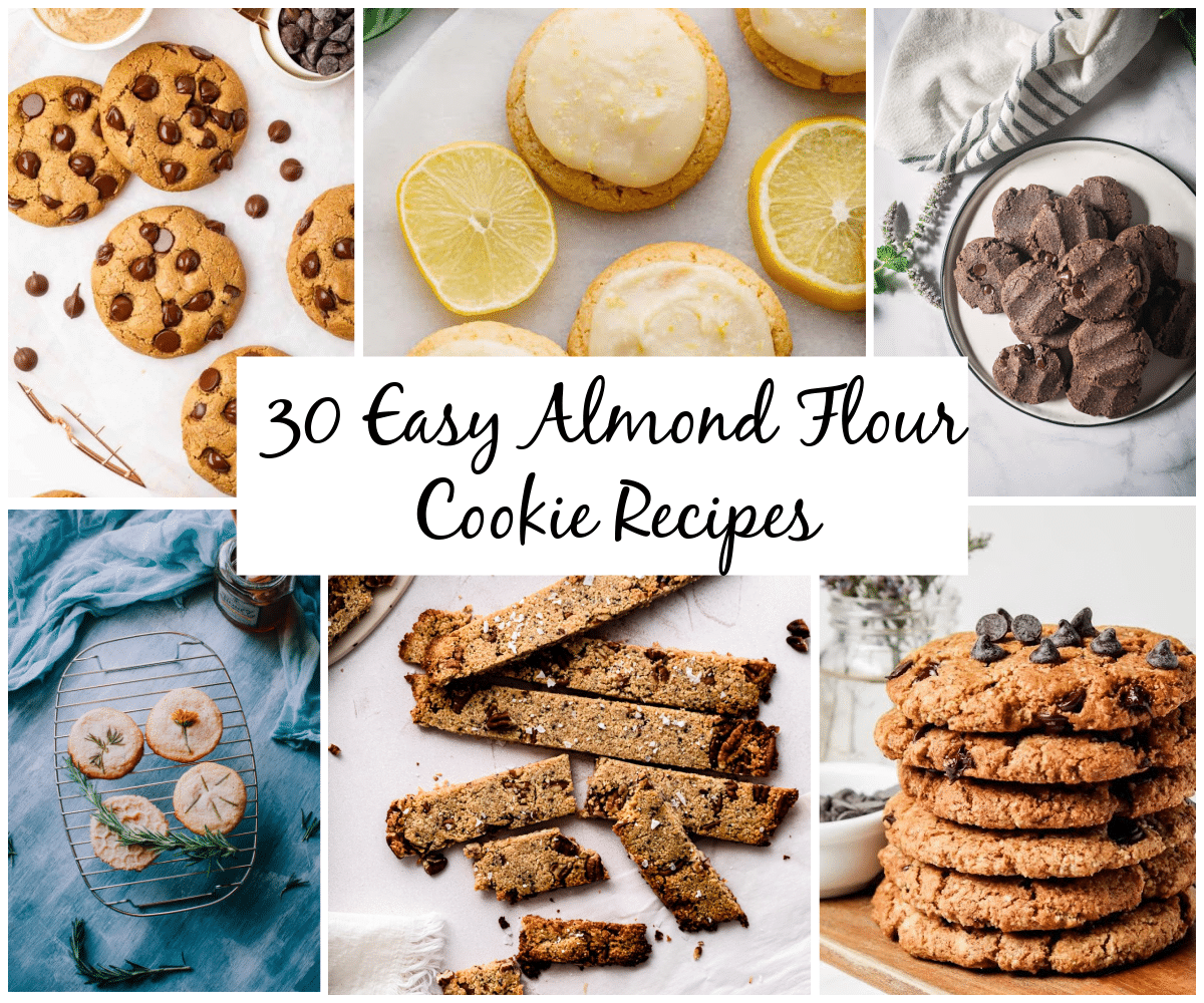 30 Easy Almond Flour Cookie Recipes - Calm Eats