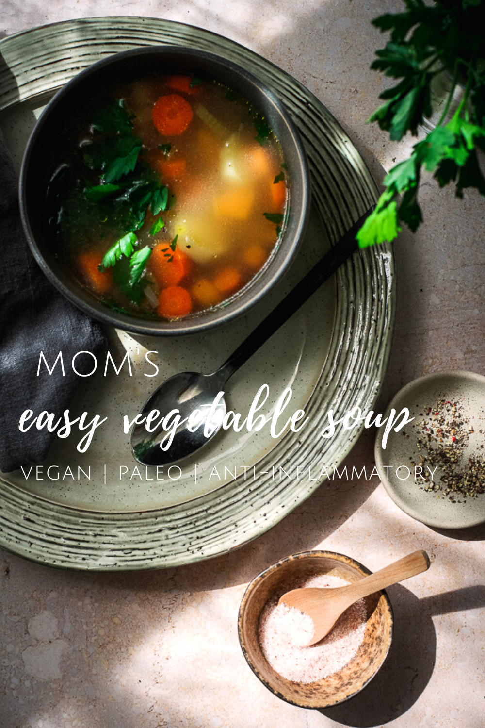 Mom's Easy Vegetable Soup - Calm Eats