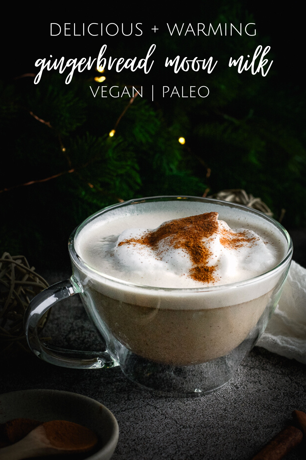 Delicious and Warming Gingerbread Moon Milk - Calm Eats