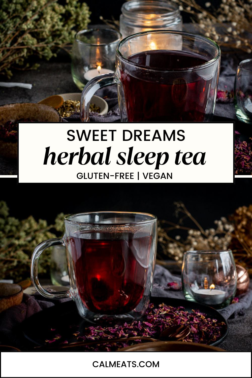 Calming Sweet Dreams Herbal Sleep Tea - Calm Eats