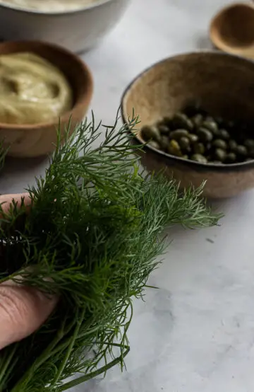 Versatile Lemon Caper Mayo Sauce - Calm Eats